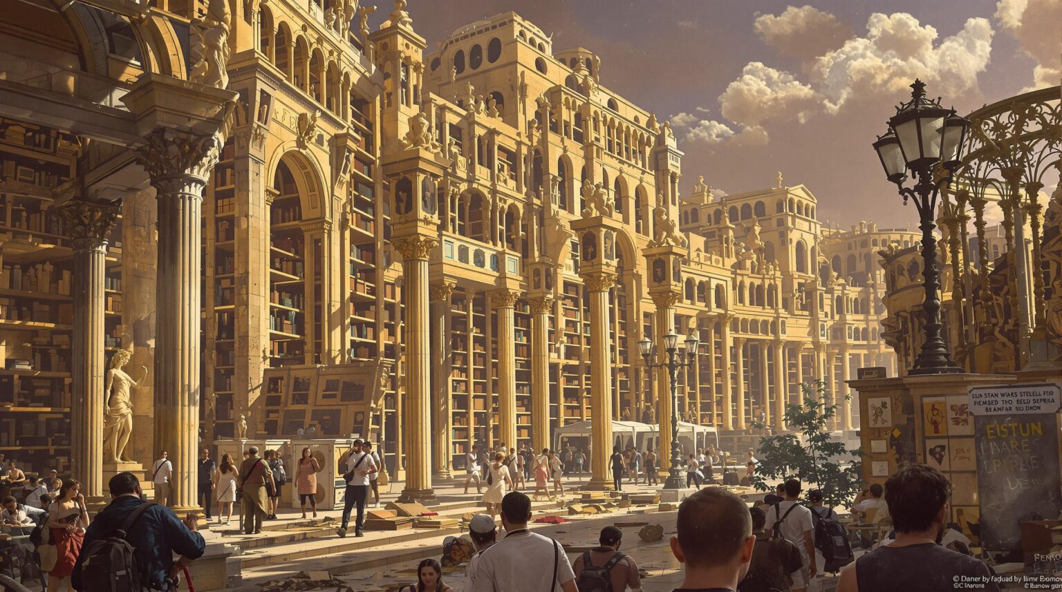 The Lost Library of Alexandria: What Secrets Burned in 48 BCE? - SlashLore
