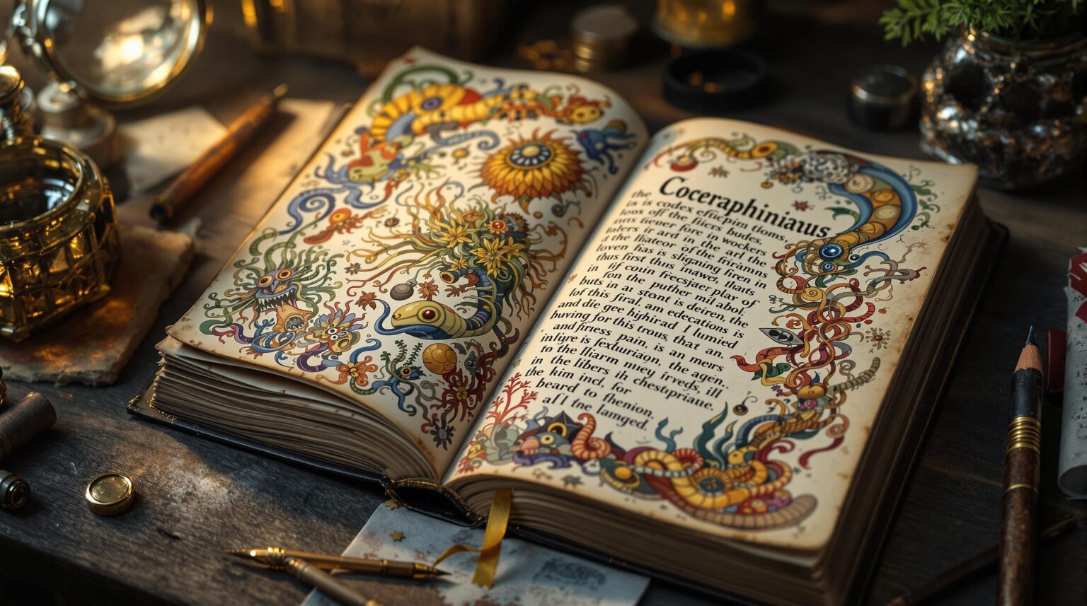 Codex Seraphinianus: The Strangest Illustrated Book Ever - SlashLore